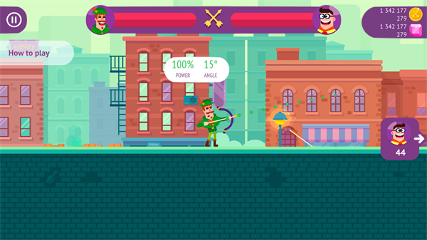 Bowmasters中文版冷血射手游戏下载-Bowmasters安卓版下载安装v6.6.0-12365手游网